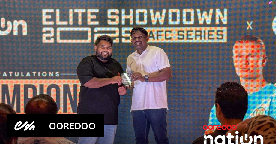 Ooredoo Nation ge EAFC elite showdown ge champion akah Mohamed Aiman